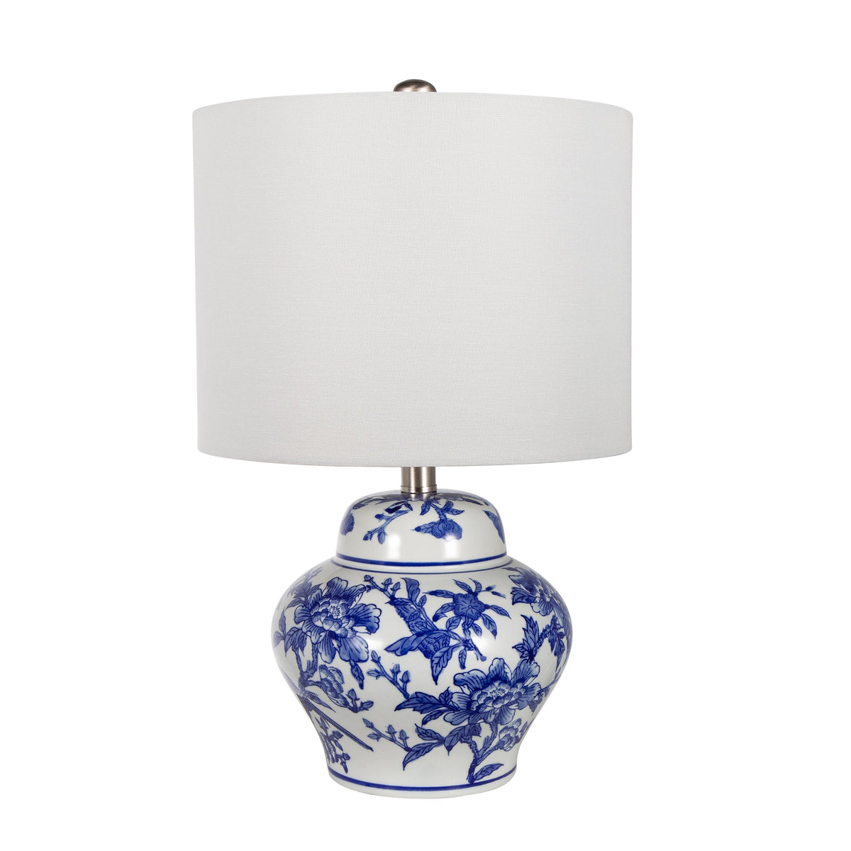 Blue and White Short Urn Ceramic Vase Lamp – Tuesday Morning
