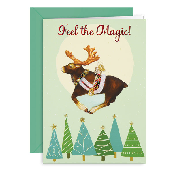 Reindeer Christmas Card – Tuesday Morning