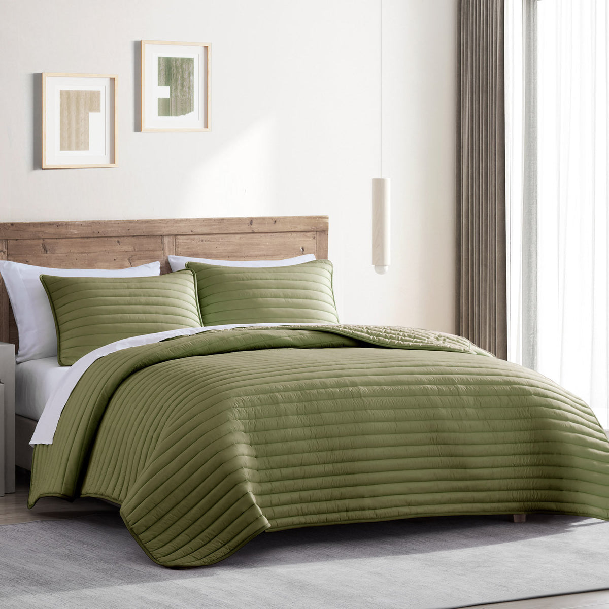 Excursion Full/Queen Puffer-Quilt Comforter Set – Tuesday Morning