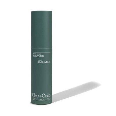 Body and Hair Antiperspirant Deodorant Powder Basil Mint 0.88oz ...