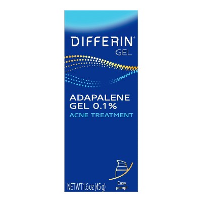 Differin Retinoid Acne Treatment Adapalene Gel 0.1% 45g by This is Bea ...