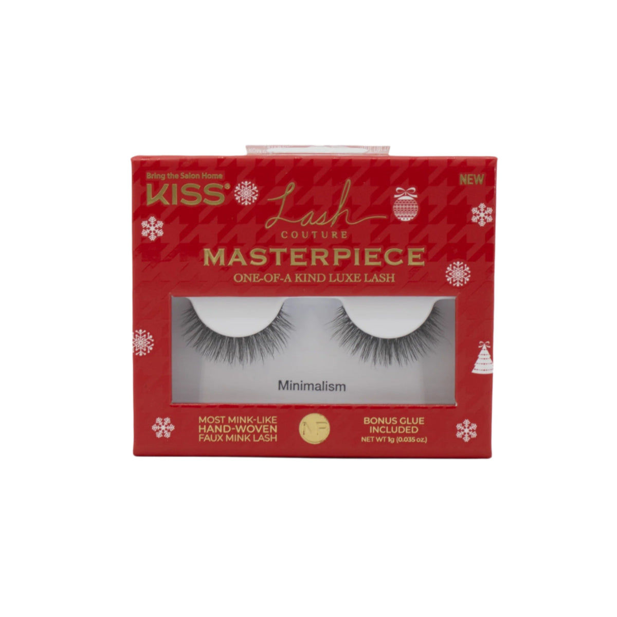 KISS Lash Couture Masterpiece MINIMALISM Faux Mink Eyelash Extensions ...