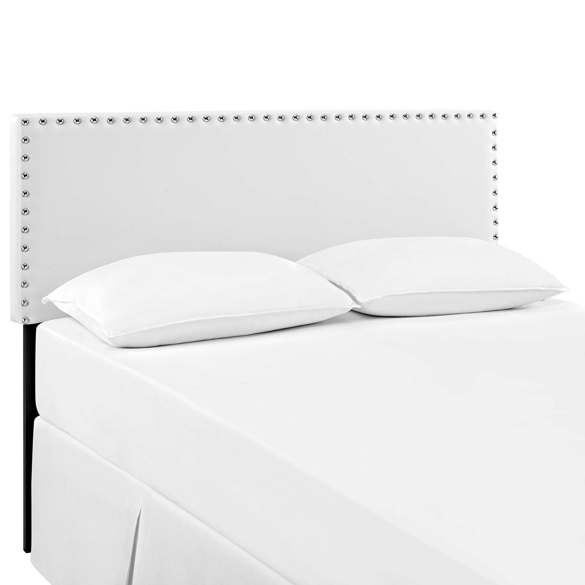Phoebe Upholstered Vinyl Full Headboard for Full Bed by Modway ...
