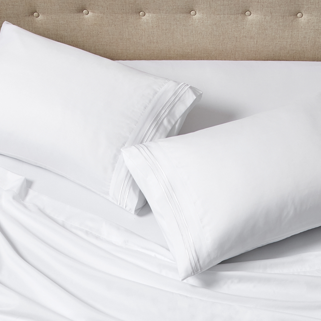 Everyday Bed Sheets Set with Pillowcases - 100% Polyester Bedding ...