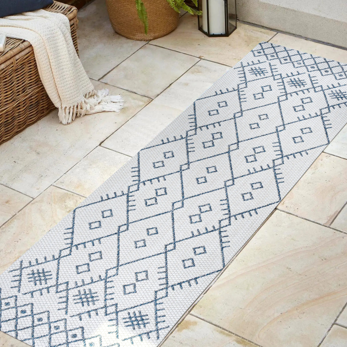 Boho Moroccan Runner Rug - Tuesday Morning