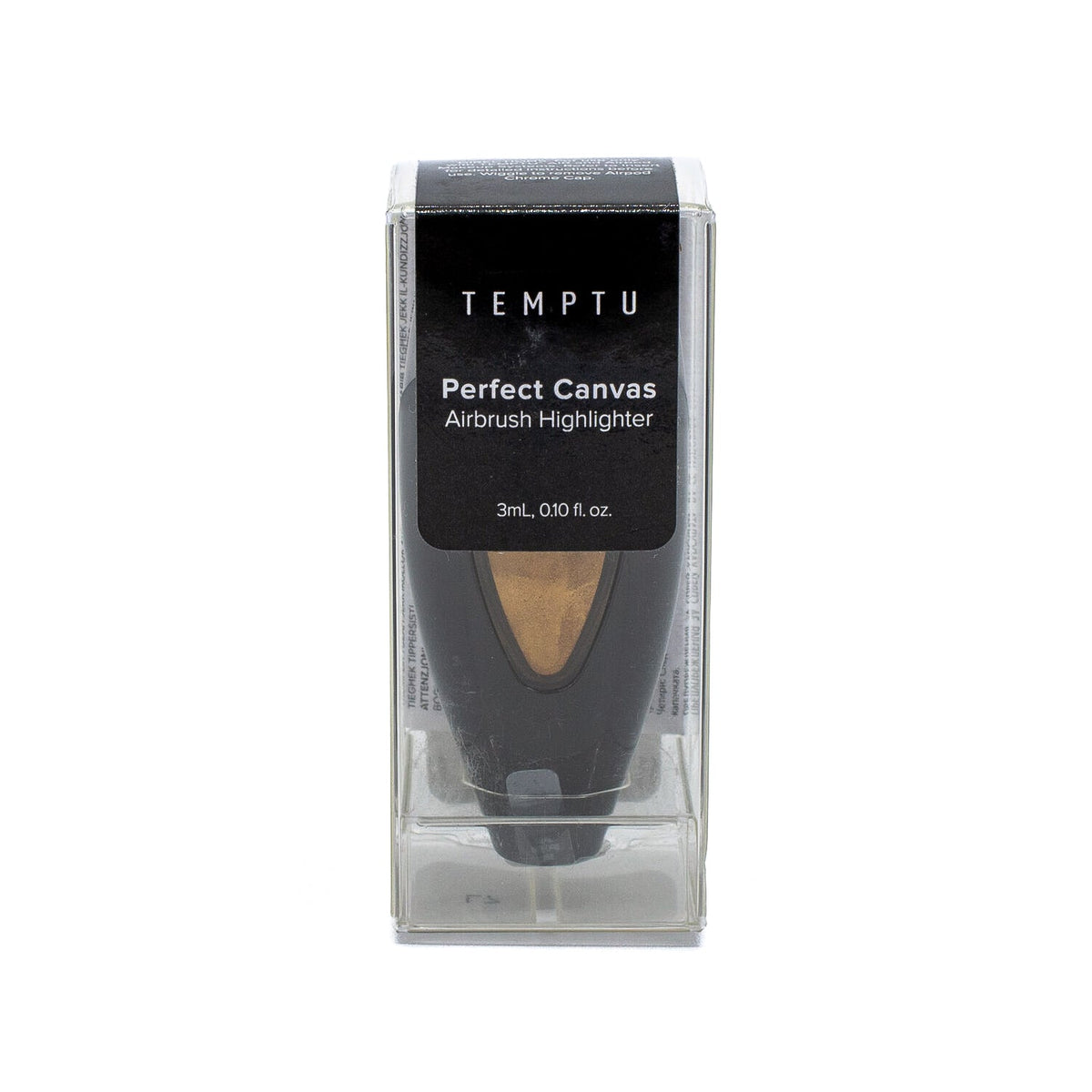 TEMPTU Perfect Canvas Airbrush Highlighter 0.10oz GOLD - Imperfect Box ...
