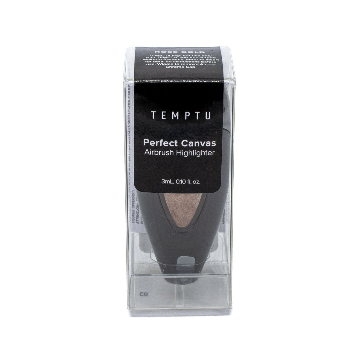 TEMPTU Perfect Canvas Airbrush Highlighter ROSE GOLD .10 fl oz - Imper ...