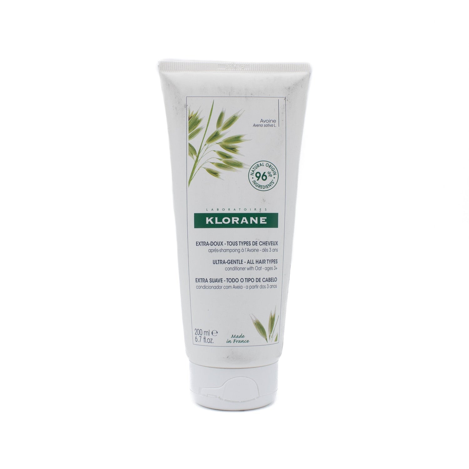 Klorane Ultra-Gentle Conditioner with Oat 6.7oz for All Hair Types ...