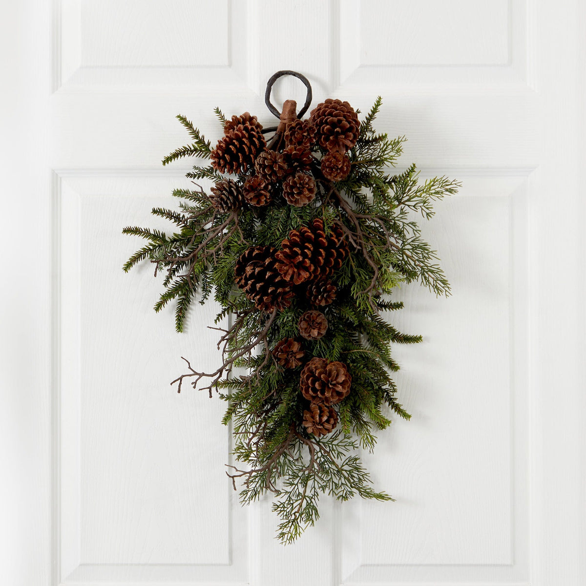 26” Pine & Pine Cone Teardrop – Tuesday Morning