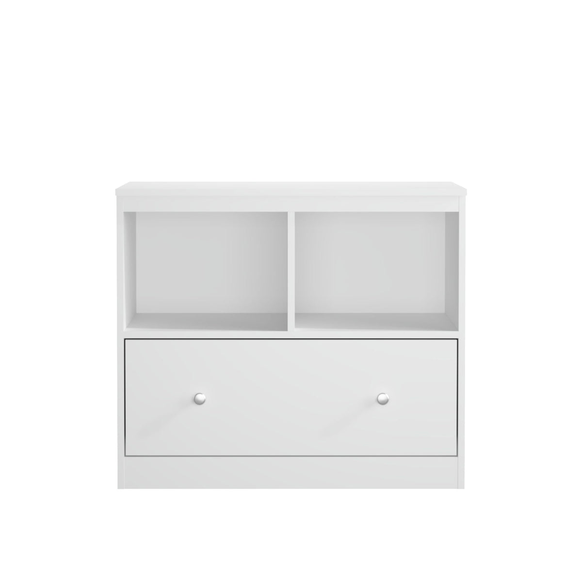 Toy Storage Organizer With Large Drawer And Low Bookshelf For Nursery ...