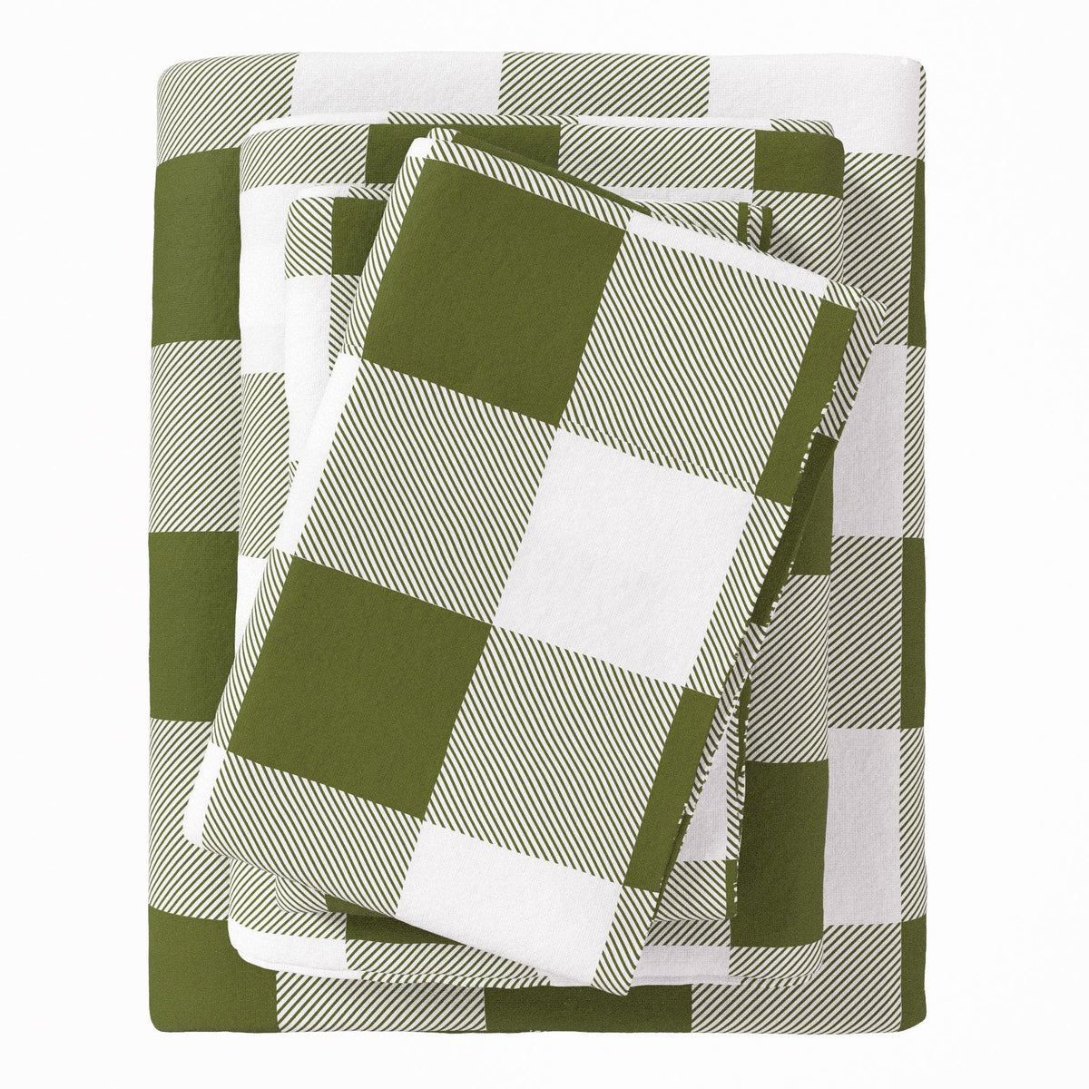 Turkish Cotton Flannel Bed Sheet by Great Bay Home - Belle Collection ...