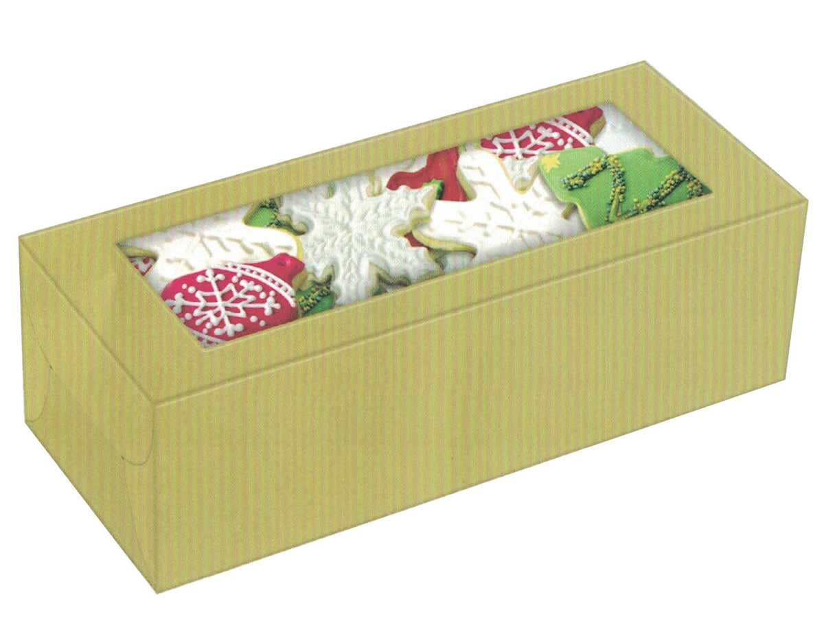 Medium Window Top Treat Box 2 Pack - Gold – Tuesday Morning
